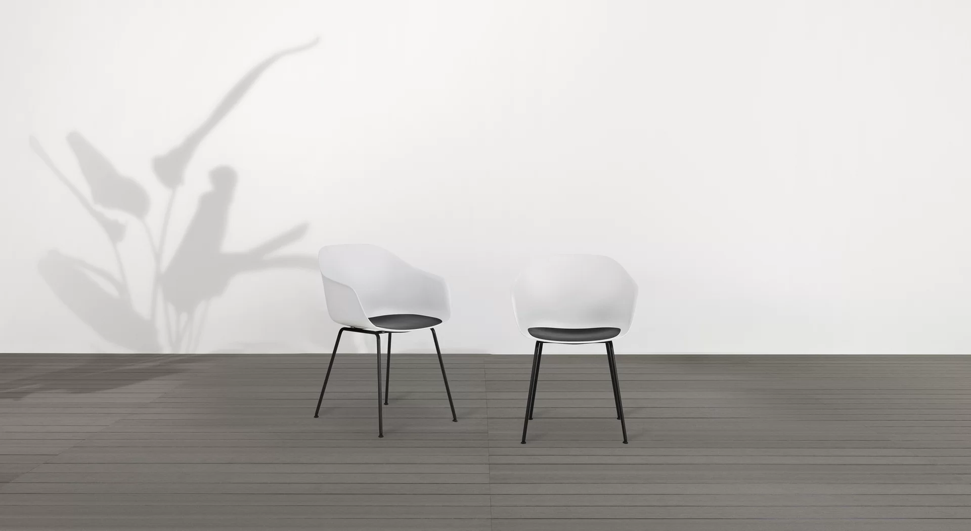 SEELA AC S318 | Chair with plastic shell and sled base - Lapalma