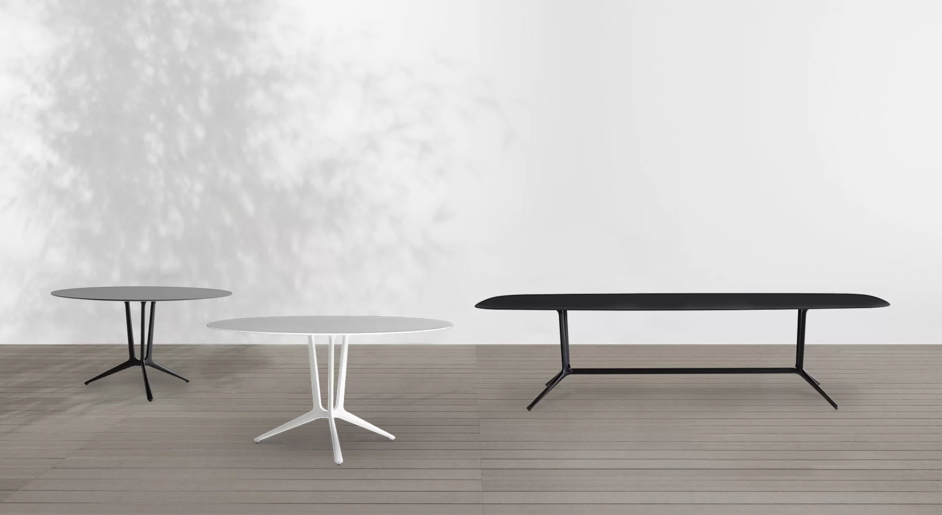 TRAIL: the table that harks back to the Nordic style of the 1950s - Lapalma