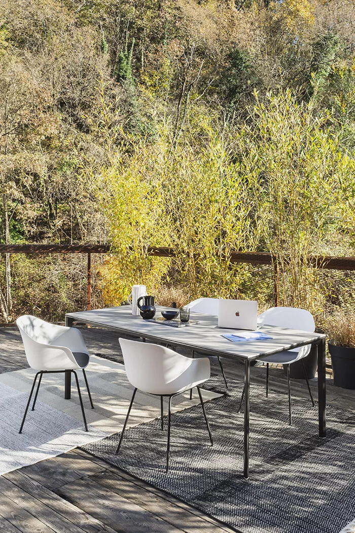 ADD T square | Modular table for outdoor – Lapalma