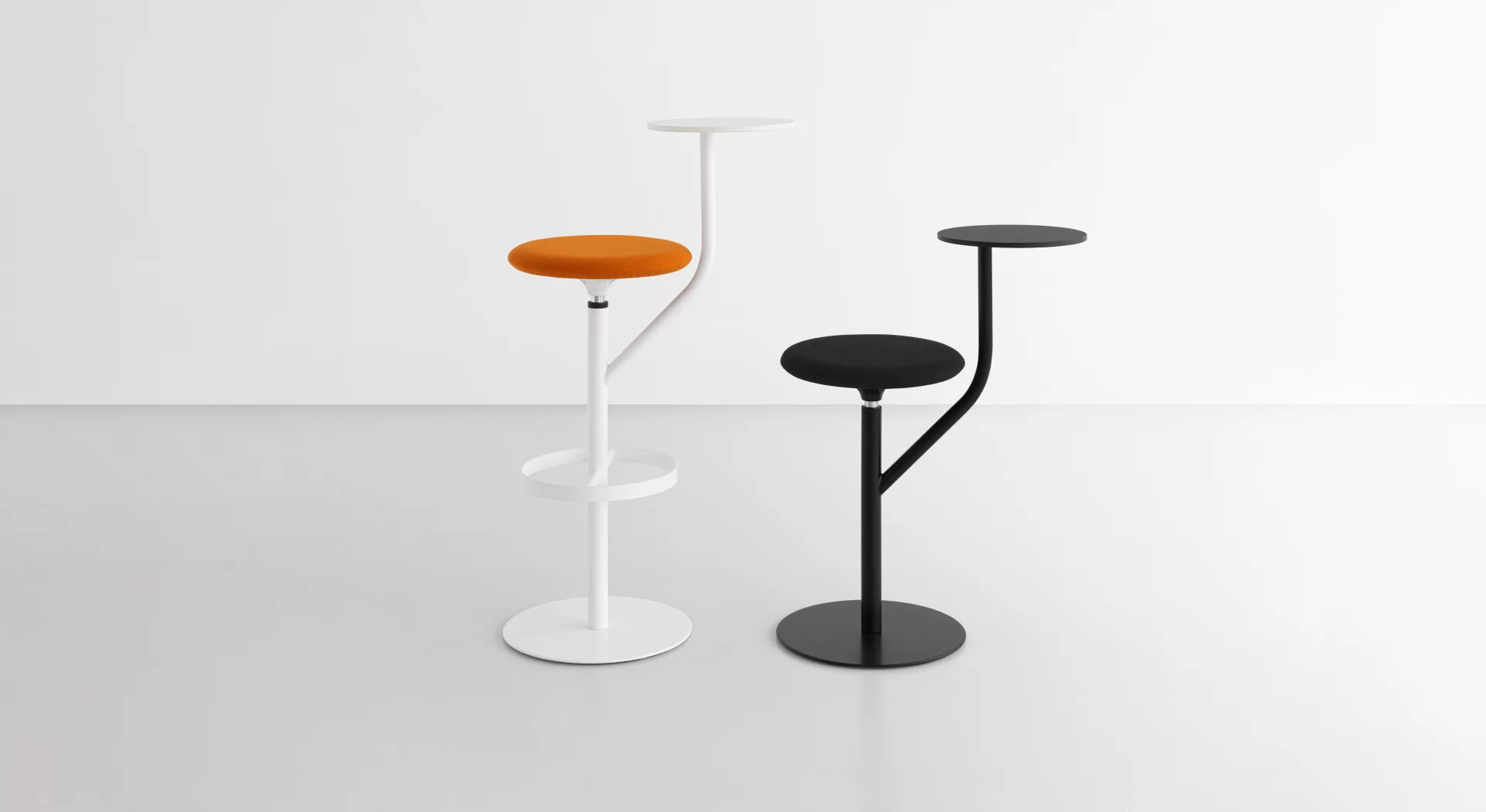 AARON, THE NEW STOOL WITH TABLET, News - Lapalma