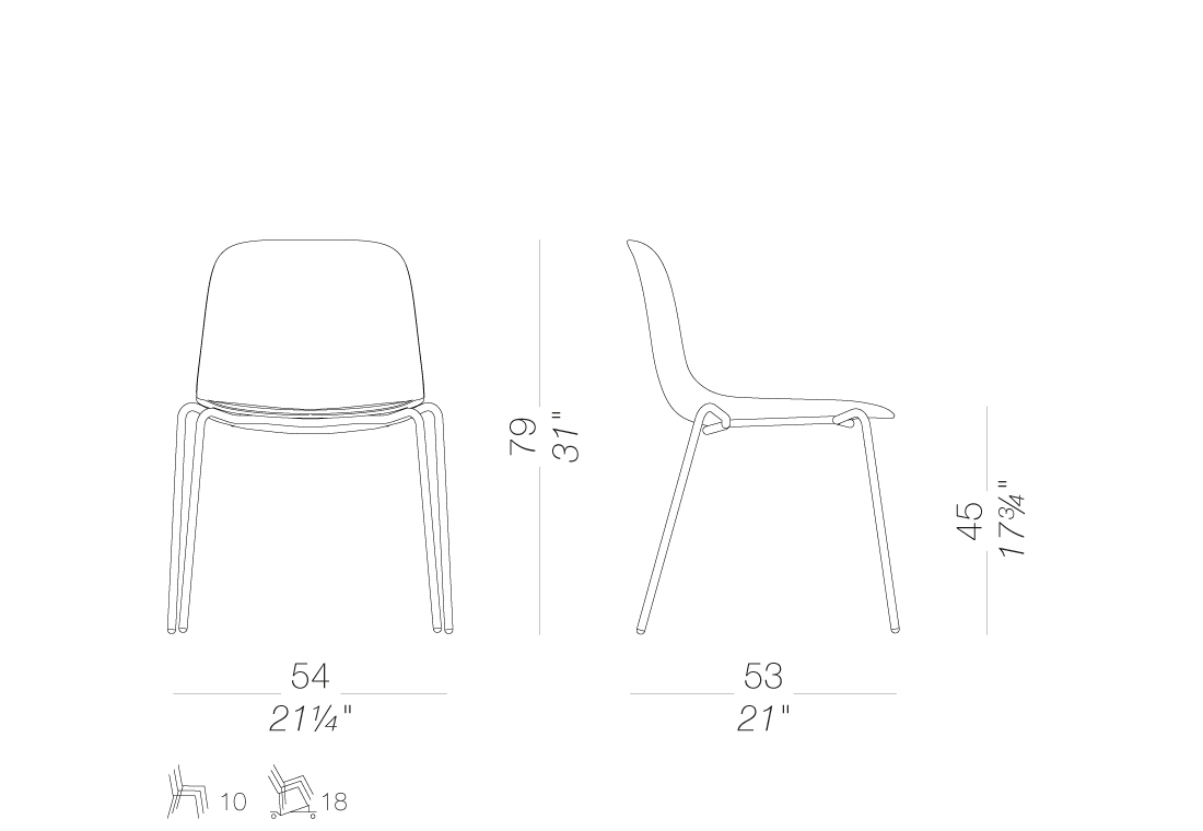 SEELA S311 | Chair design: Stackable with customisable seat and set-pad ...