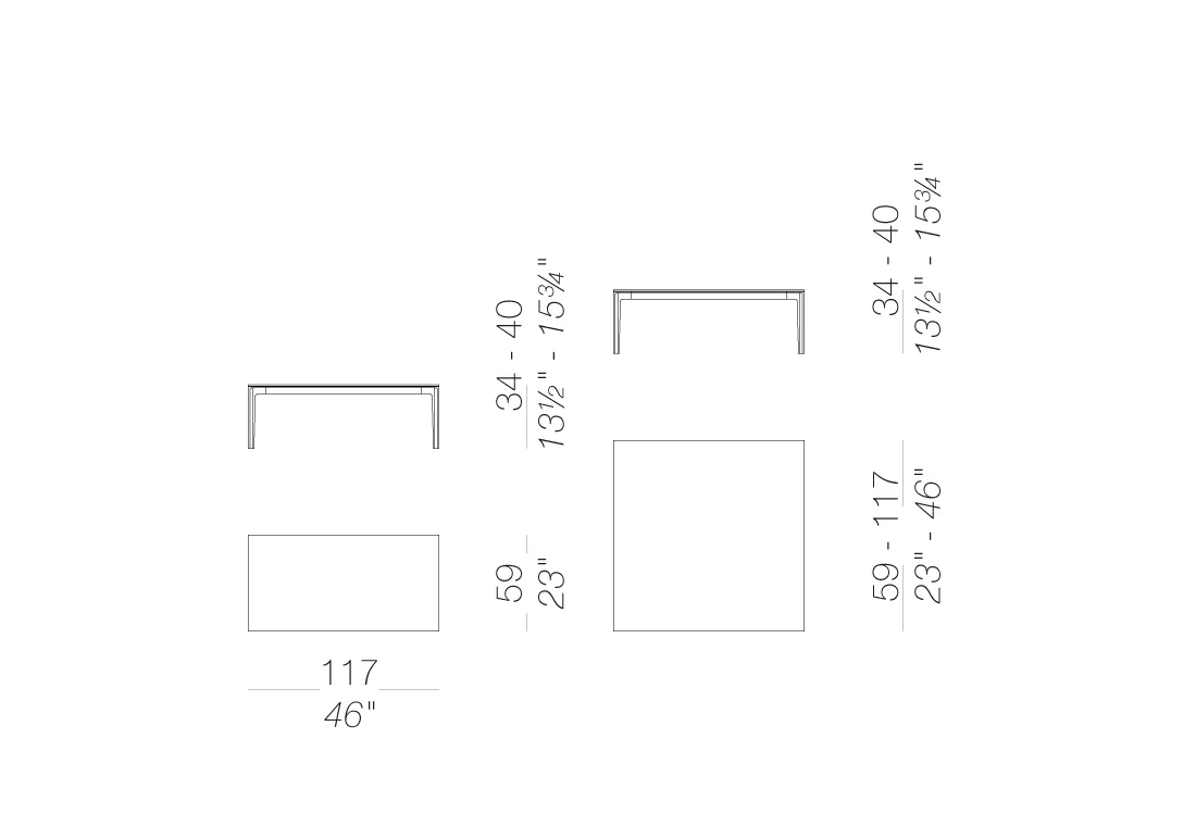 ADD Coffee Table: The solid and light modular side table - Lapalma