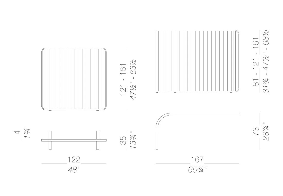 SCREEN Fabric-covered tubes: Modern modular partition system in the ...