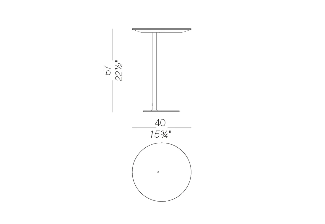 LYT | T85: Wireless light side table - Lapalma