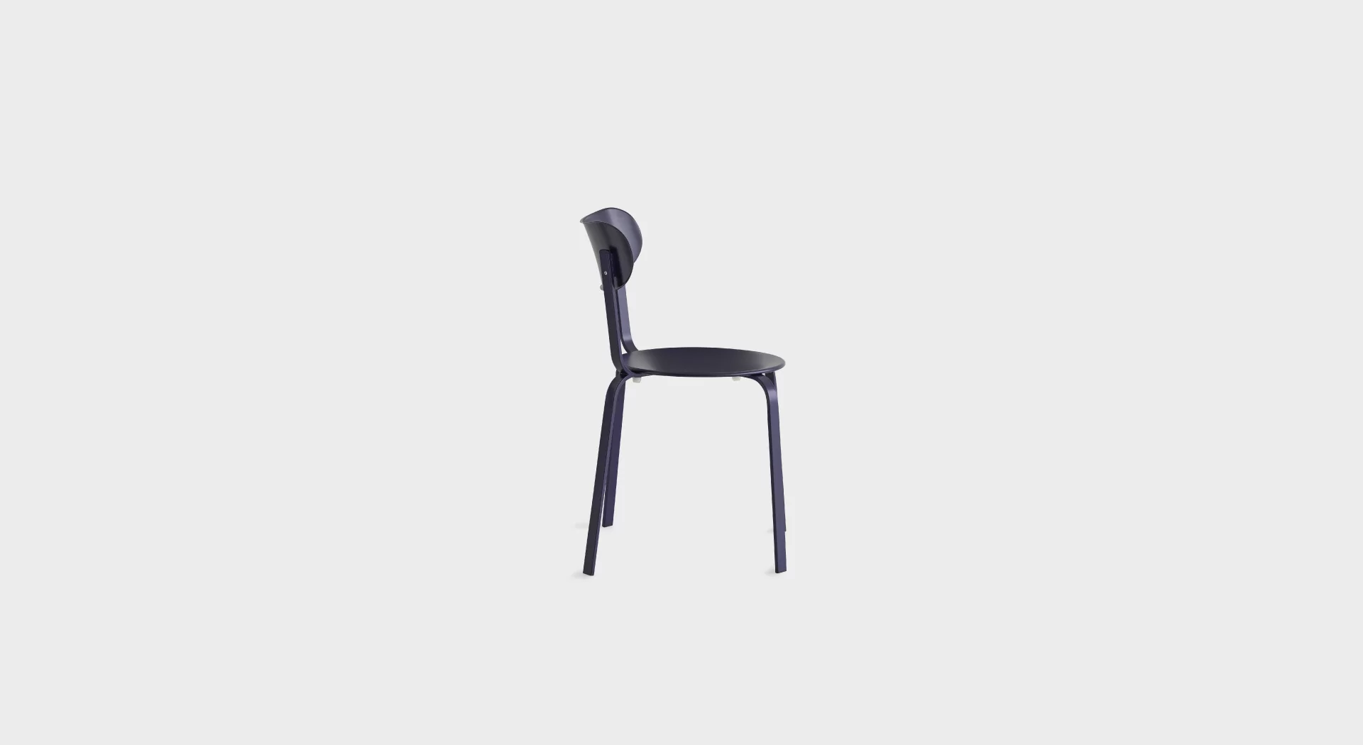 STIL S48 | Powder-coated metal chair: For the home or restaurants - Lapalma