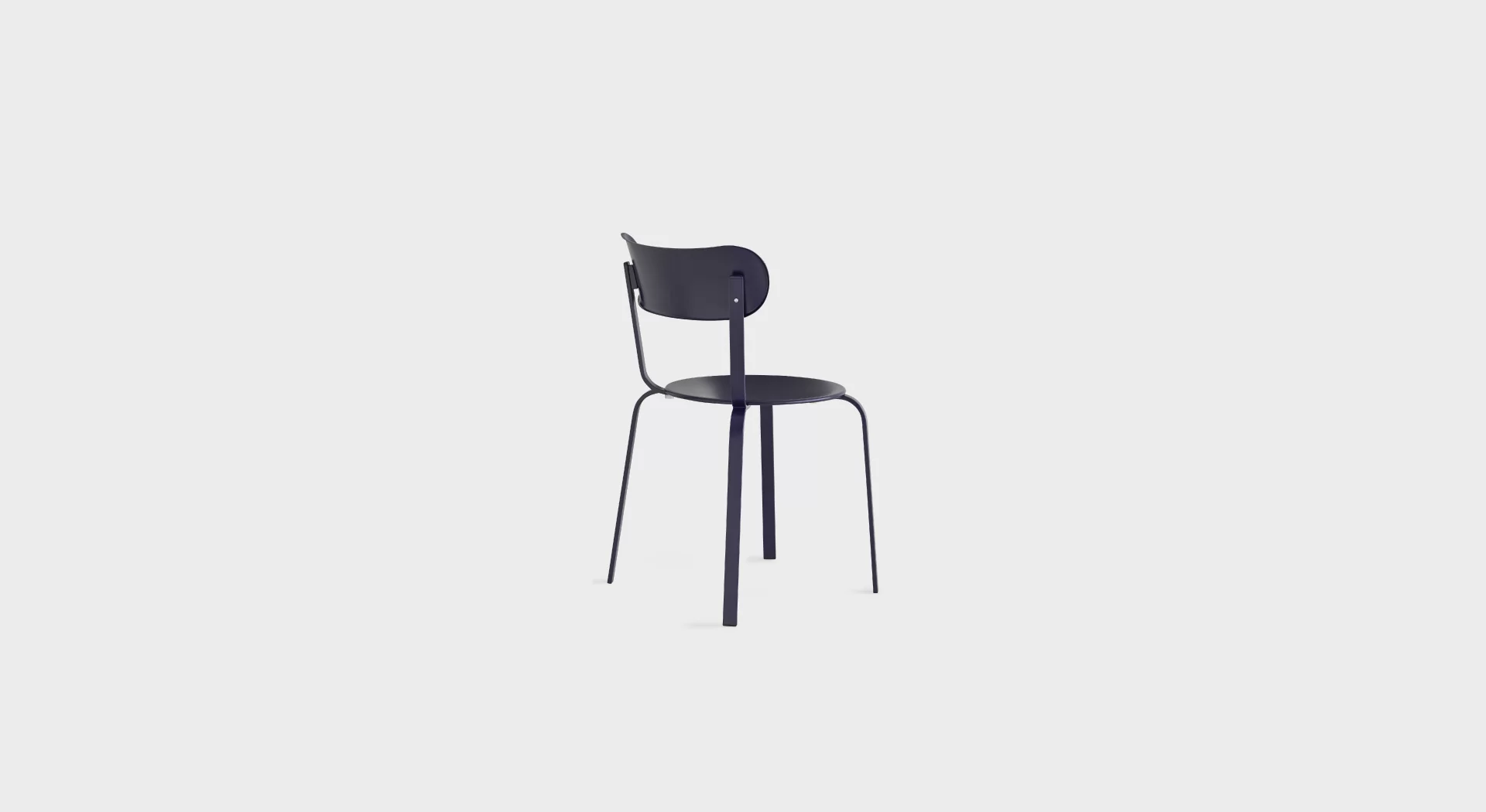 STIL S48 | Powder-coated metal chair: For the home or restaurants - Lapalma