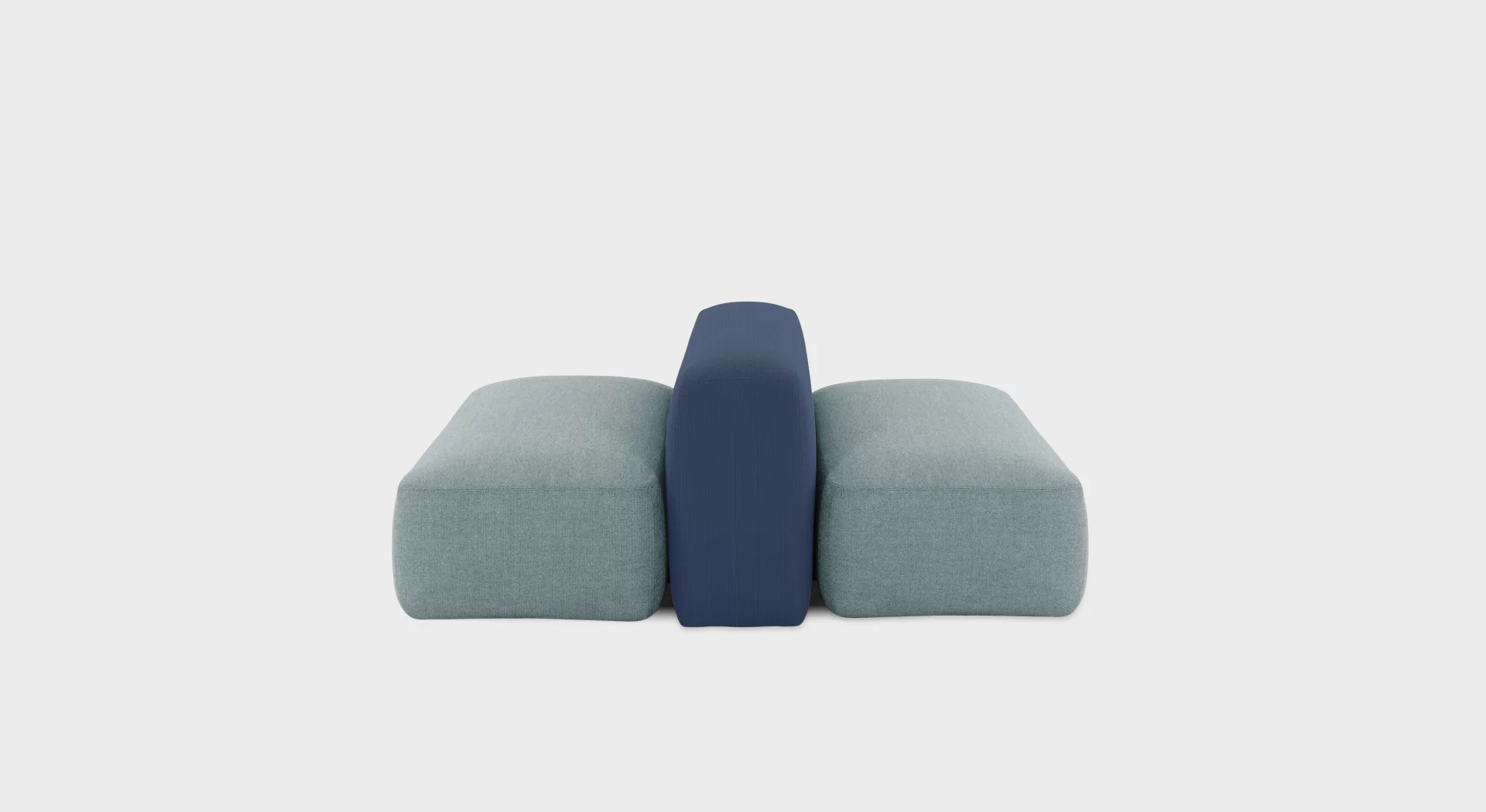 PLUS | back to back: modular upholstered seat - Lapalma