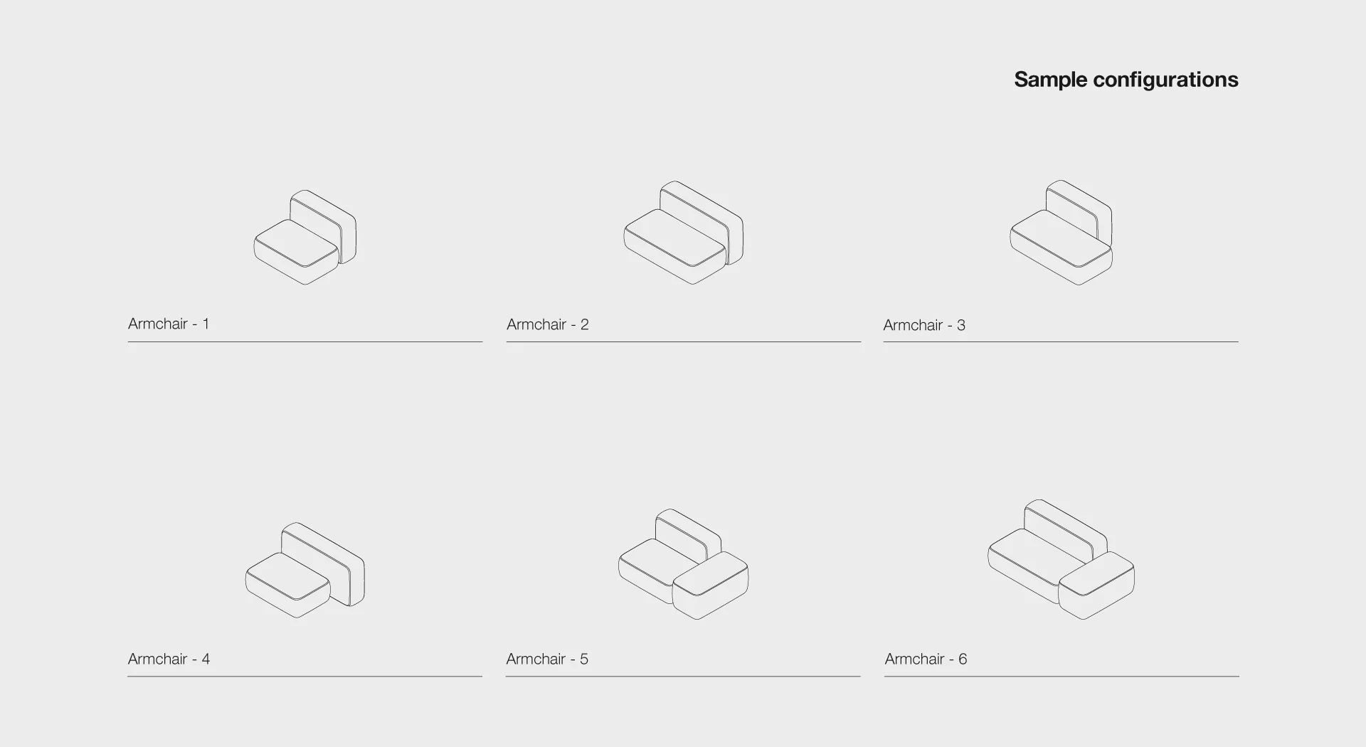 PLUS Classic | divano outdoor componibile per esterno – Lapalma