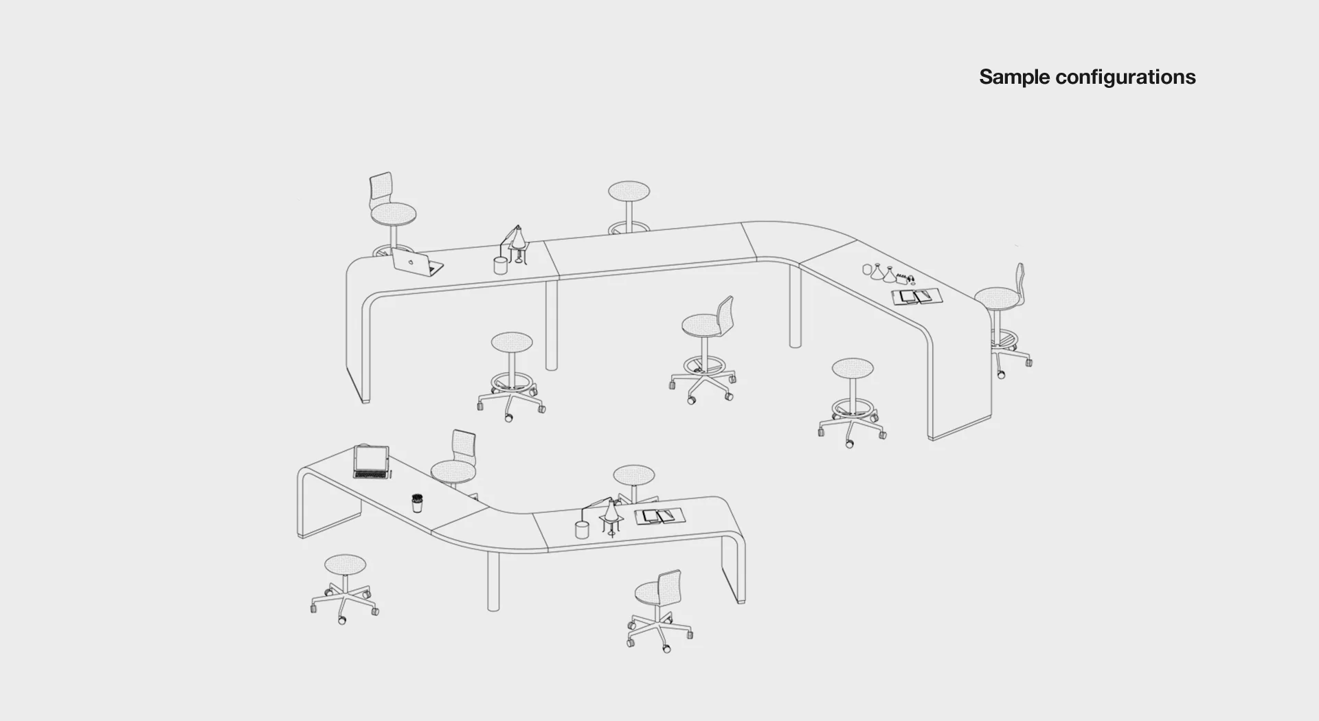 BRUNCH Y_shape small: Y-shaped Brunch table - Lapalma
