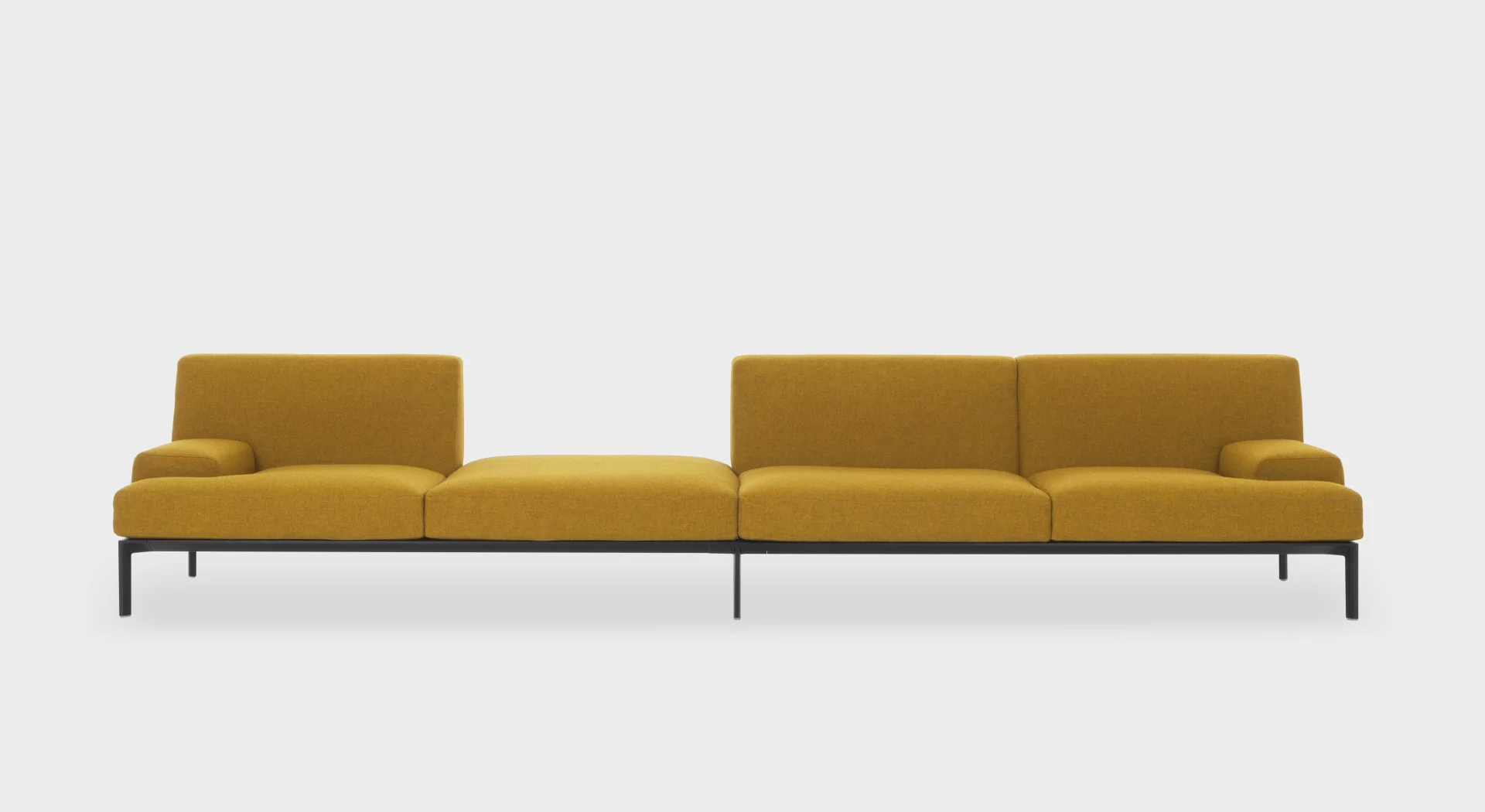 ADD SOFT: 4-seater modular sofa ideal for home, office and lounge - Lapalma