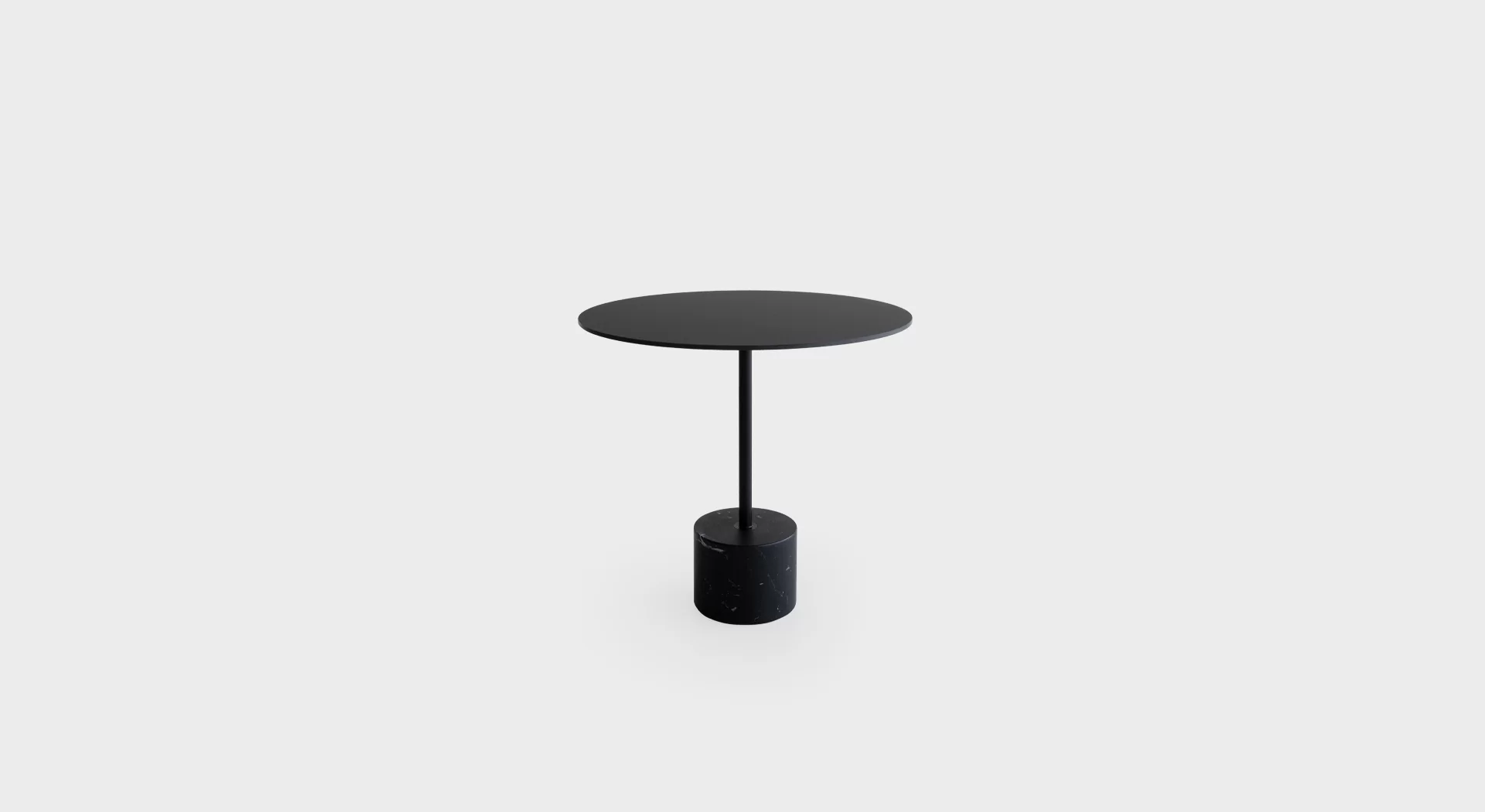 JEY P381 | Small designer table H74: With marble base - Lapalma