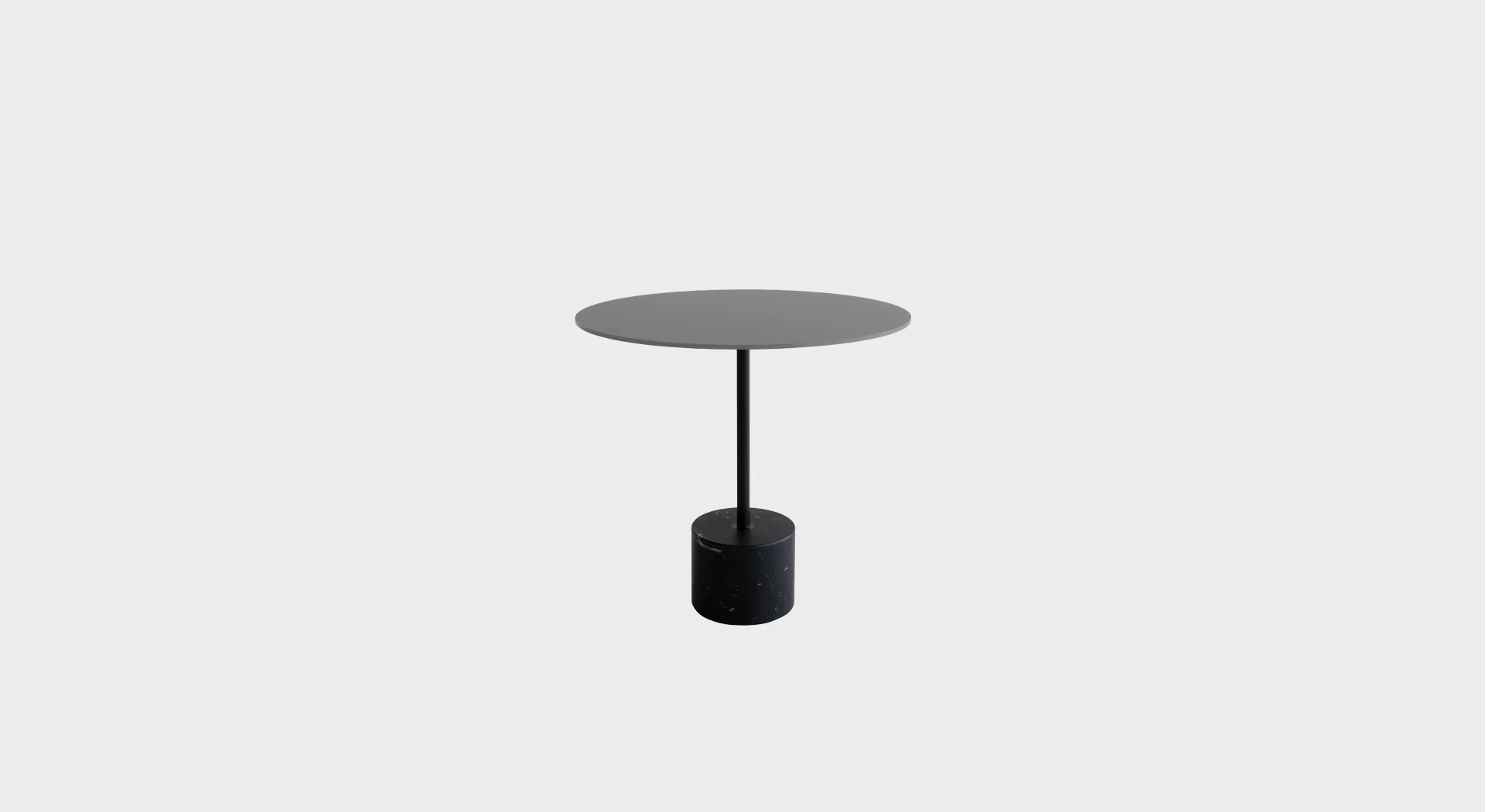 JEY P381 | Small designer table H74: With marble base - Lapalma