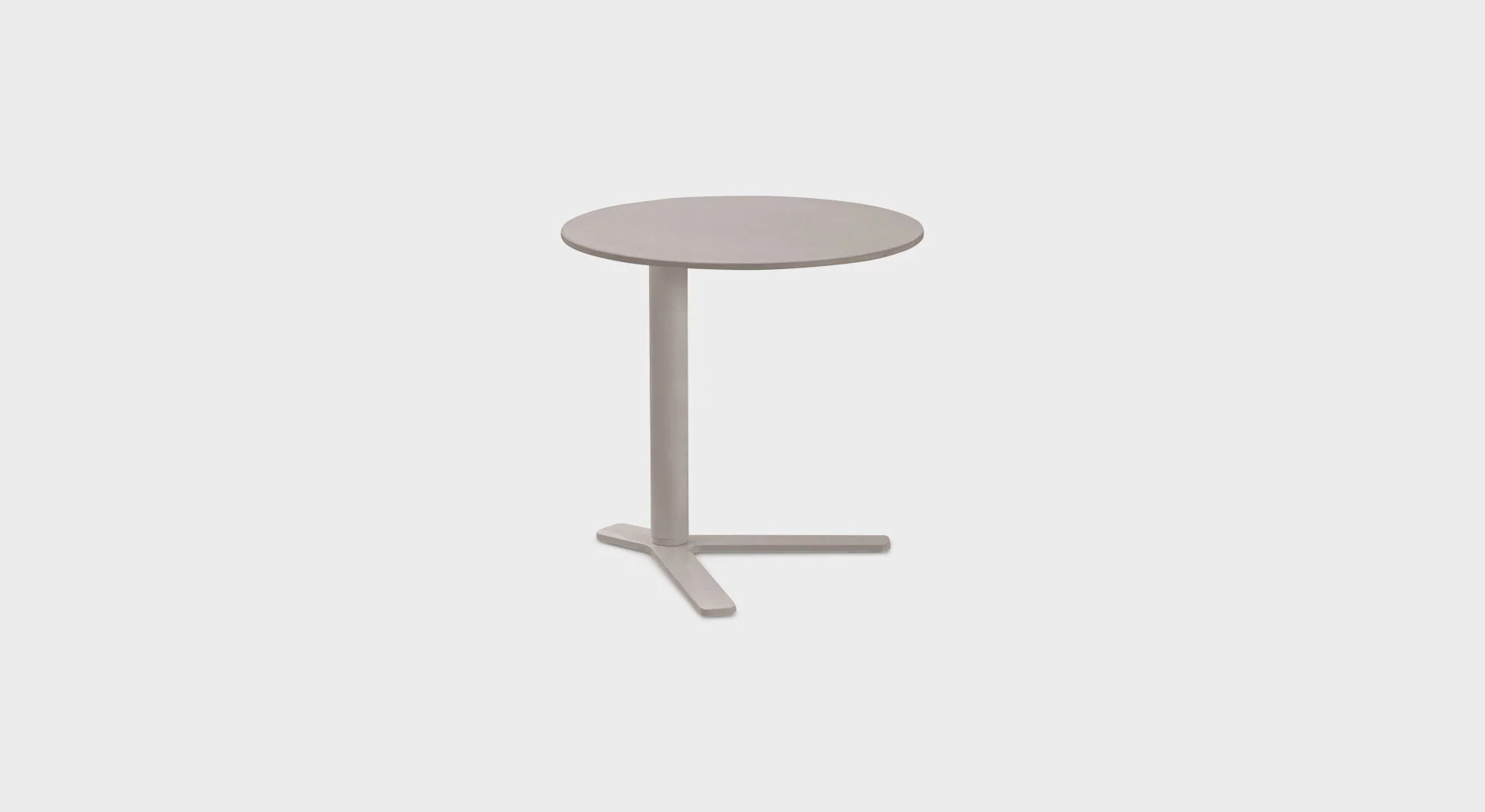 YO T80 | Round side table: Height-adjustable Ø50 H.52÷70 - Lapalma