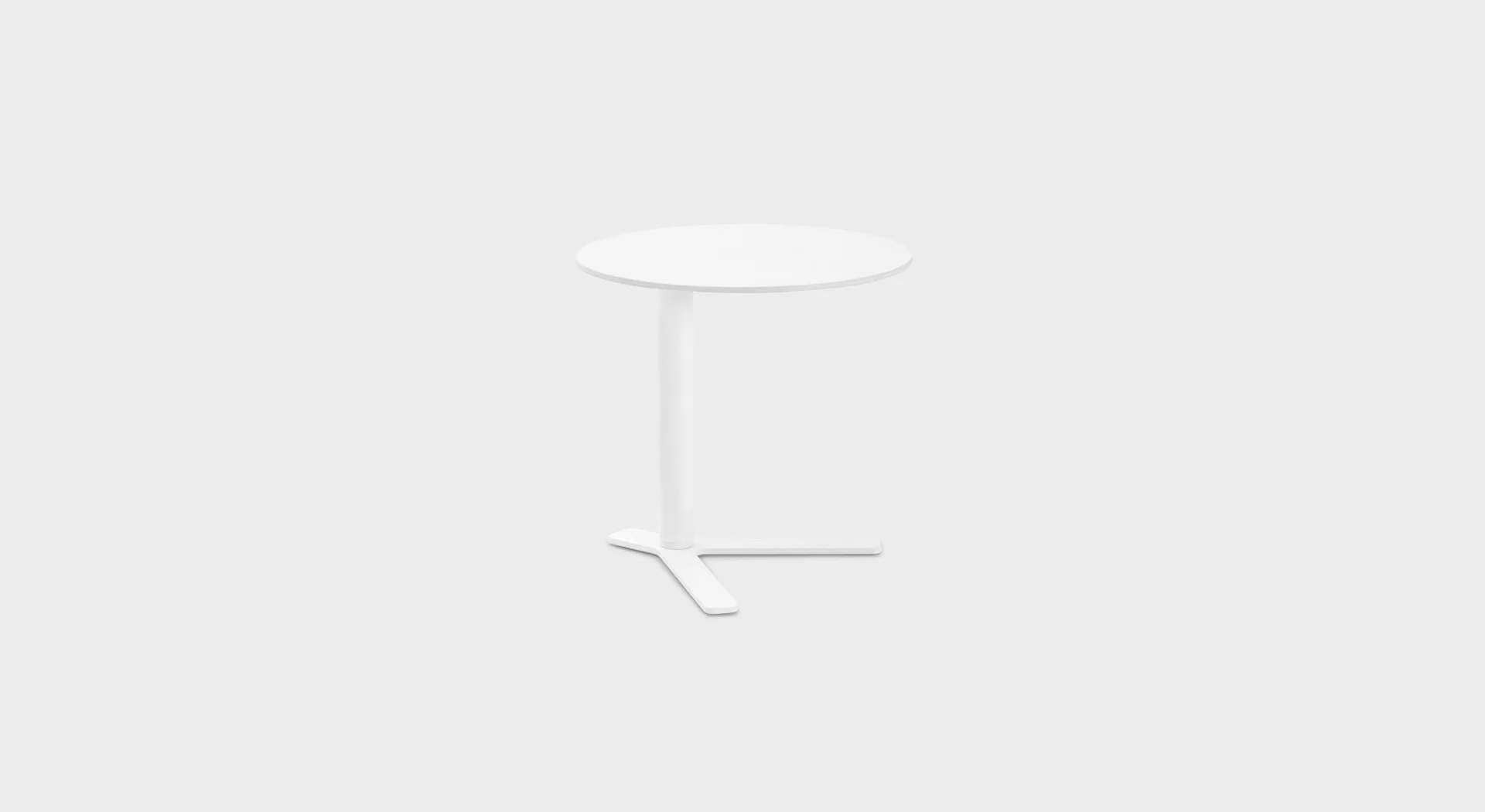YO T80 | Round side table: Height-adjustable Ø50 H.52÷70 - Lapalma