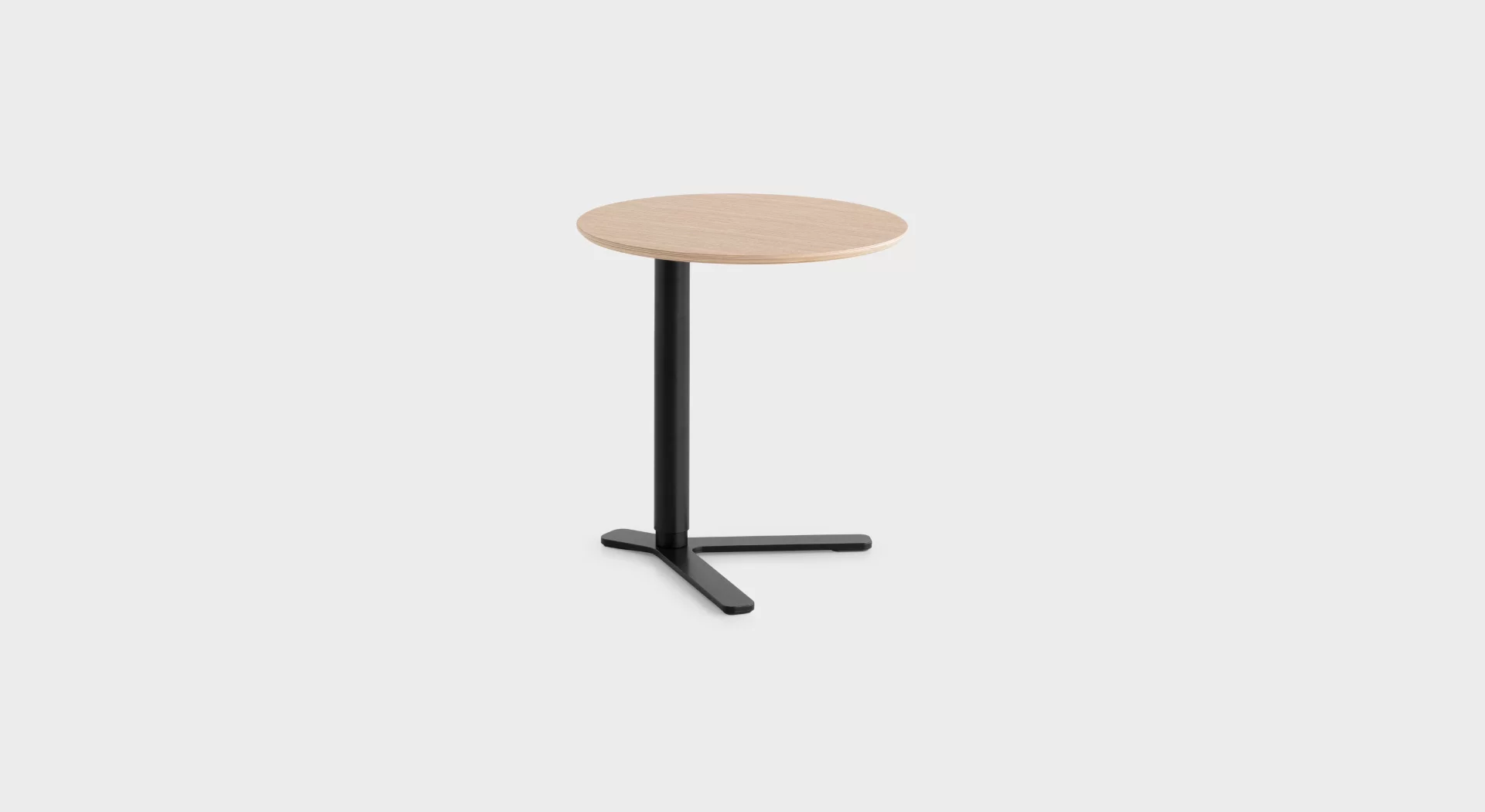 YO T80 | Round side table: Height-adjustable Ø50 H.52÷70 - Lapalma