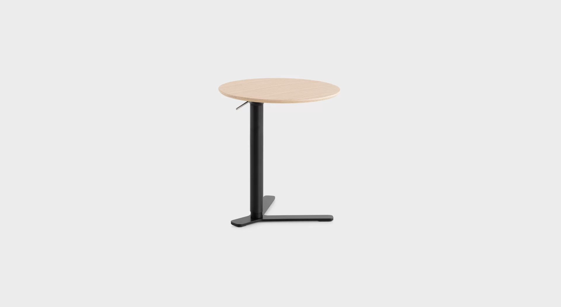 YO T80 | Round side table: Height-adjustable Ø50 H.52÷70 - Lapalma