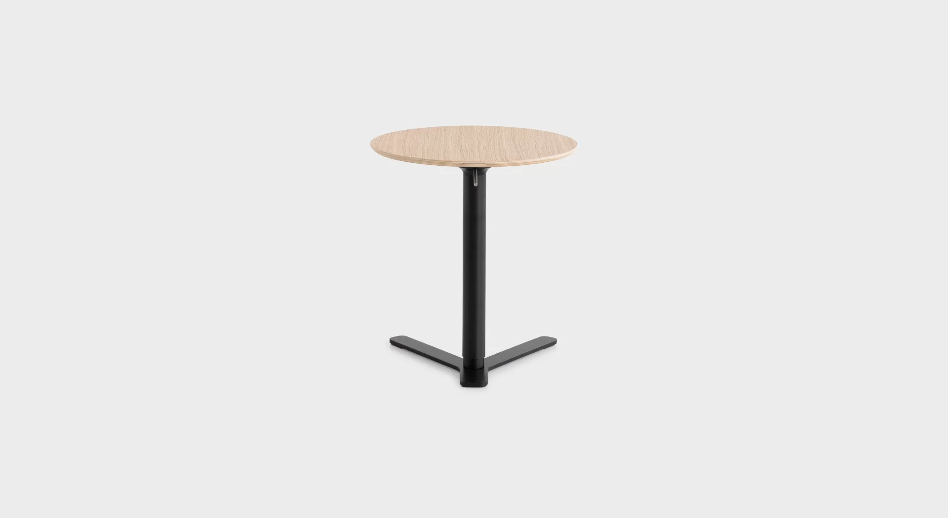 YO T80 | Round side table: Height-adjustable Ø50 H.52÷70 - Lapalma