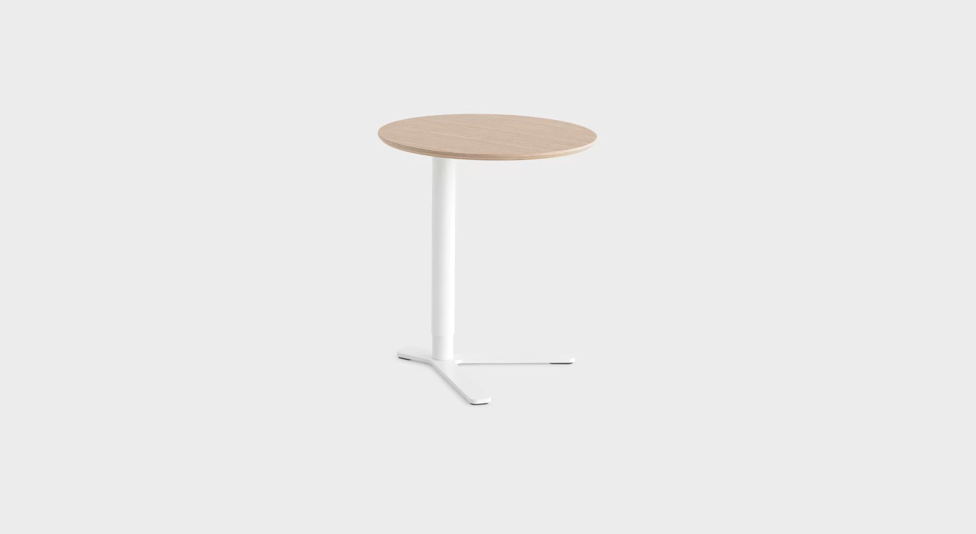 YO T80 | Round side table: Height-adjustable Ø50 H.52÷70 - Lapalma